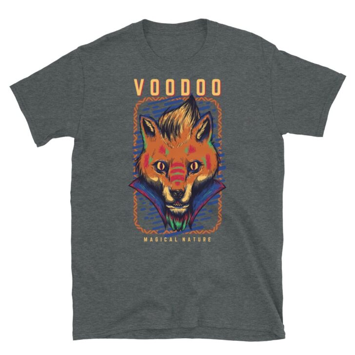 Camiseta "Voodoo Fox" manga corta unisex | Sentido Radio | Somos un ...