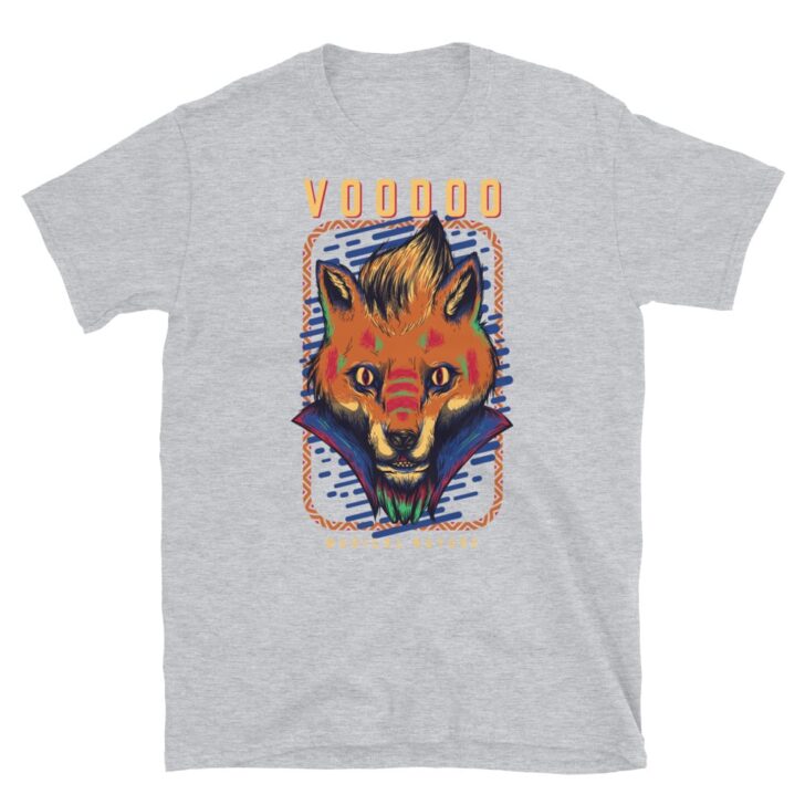 Camiseta "Voodoo Fox" manga corta unisex | Sentido Radio | Somos un ...